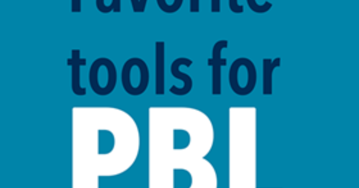 ISTE | Stock your PBL toolbox with the right tools for the job