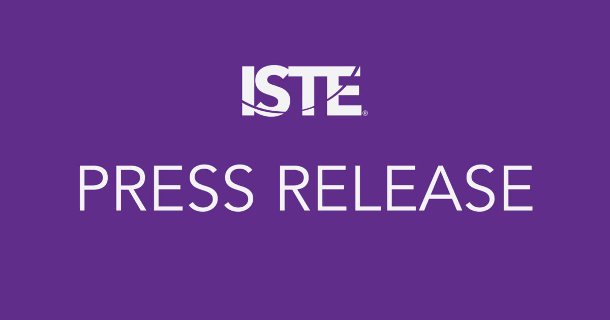 ISTE | ISTE Announces First AI Explorations Program for Educator Prep ...